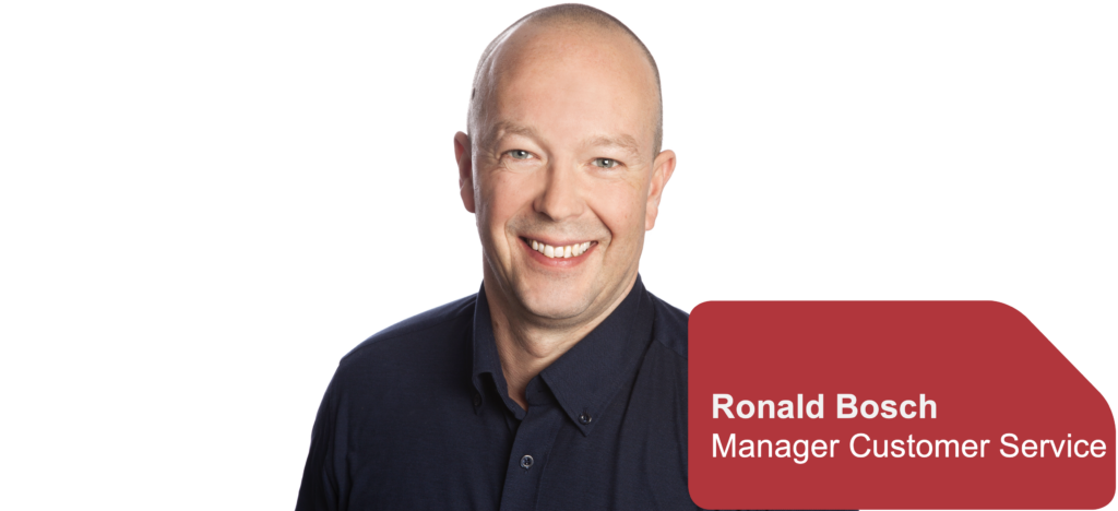 Meet the team: Ronald Bosch | Manager Customer Service - HSV